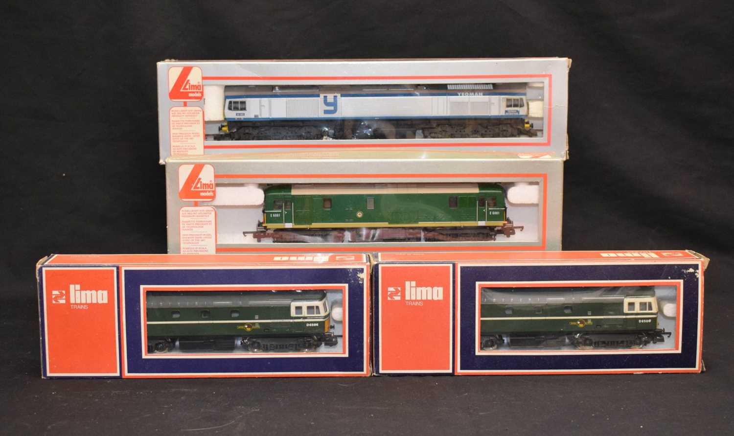 Lot 462 - Lima - Four boxed 00 gauge railway trainset