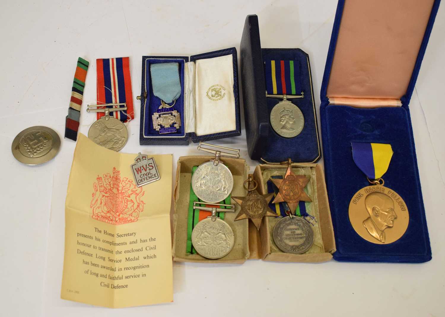 Lot 415 - Elizabeth II Civil Defence Long Service