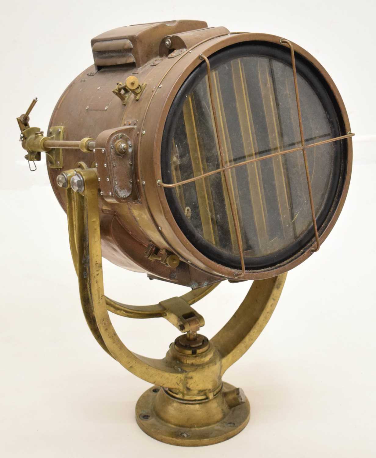 Lot 244 - Late 20th century copper and gilt metal