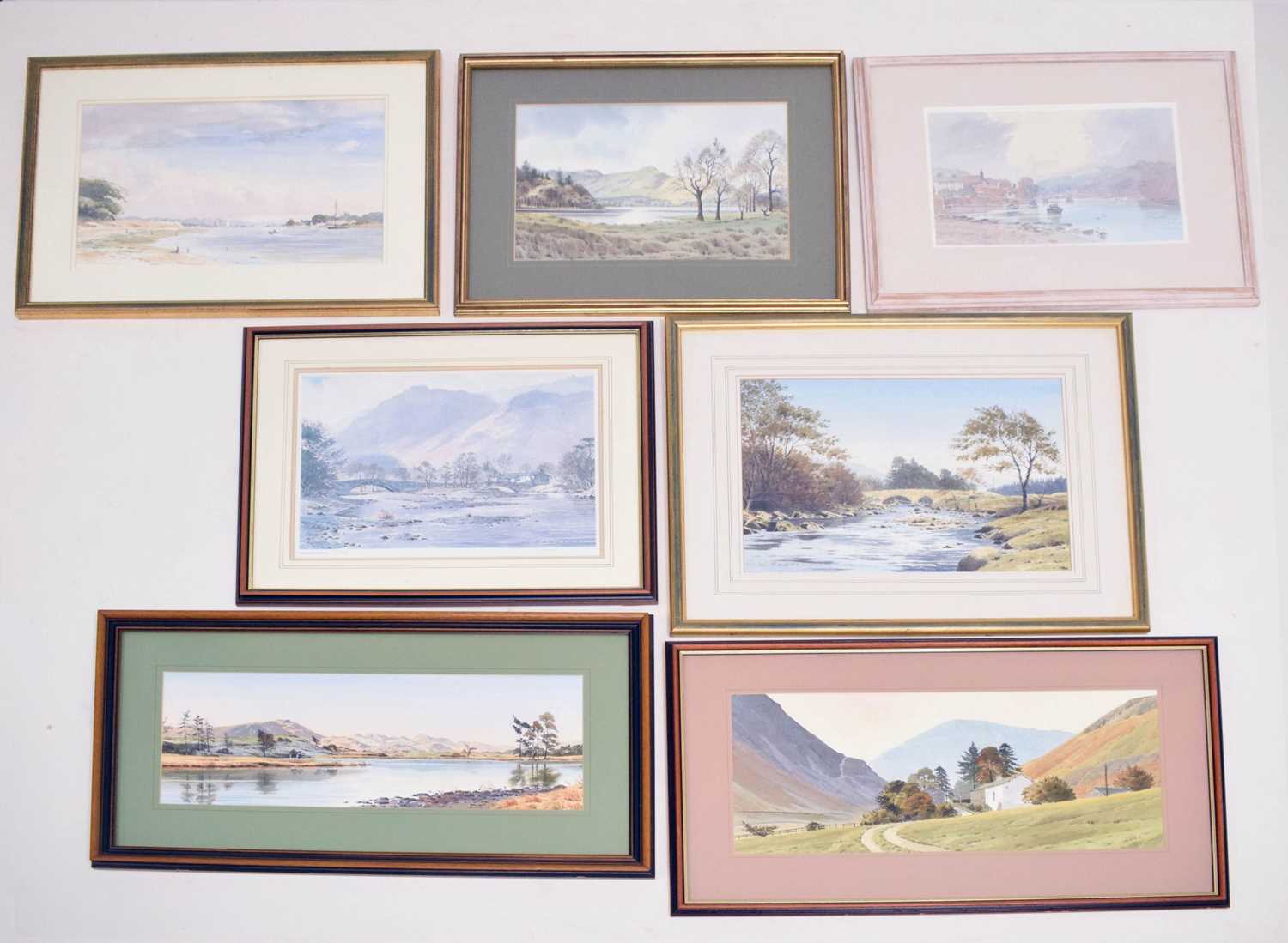 Lot 483 - Six 20th century mainly Lake District