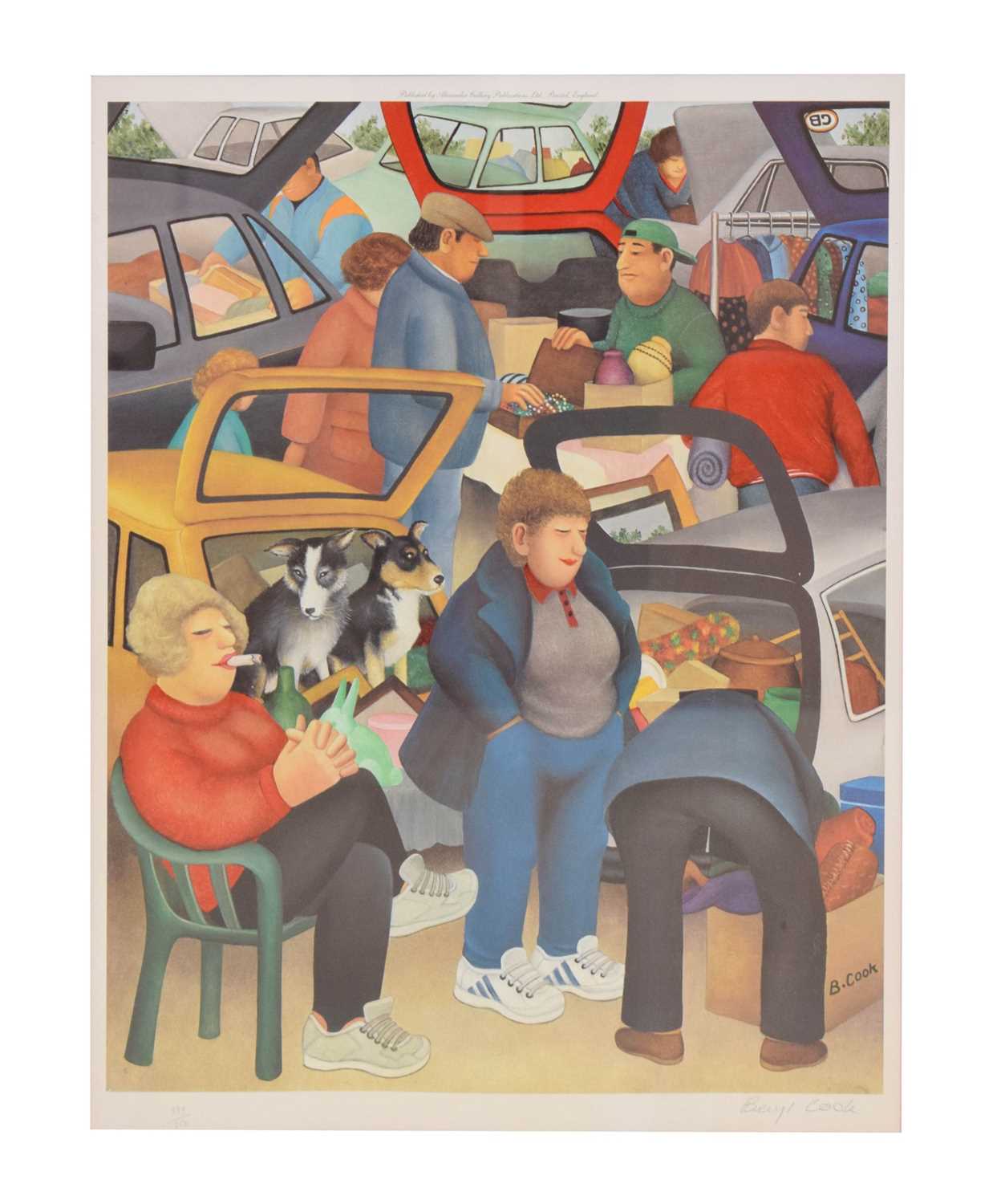 Lot 368 - Beryl Cook (1926-2008) - Signed limited