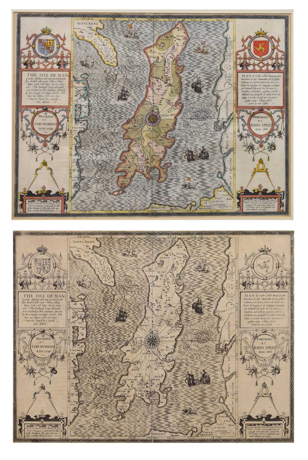 Lot 382 - Speed, John - Hand-coloured engraved map of
