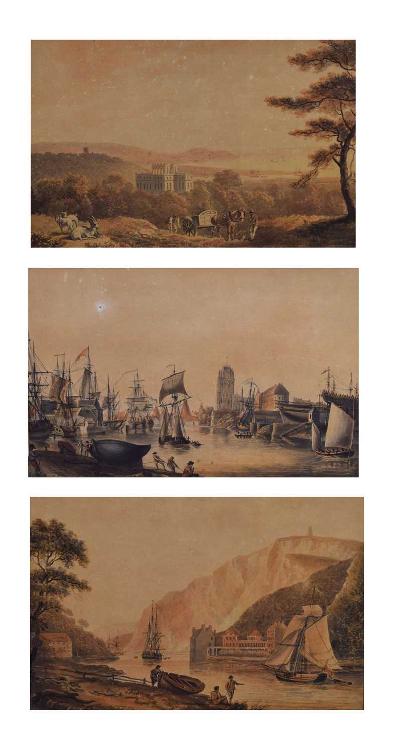 Lot 389 - Nicholas Pocock OWS (British, 1740-1821)