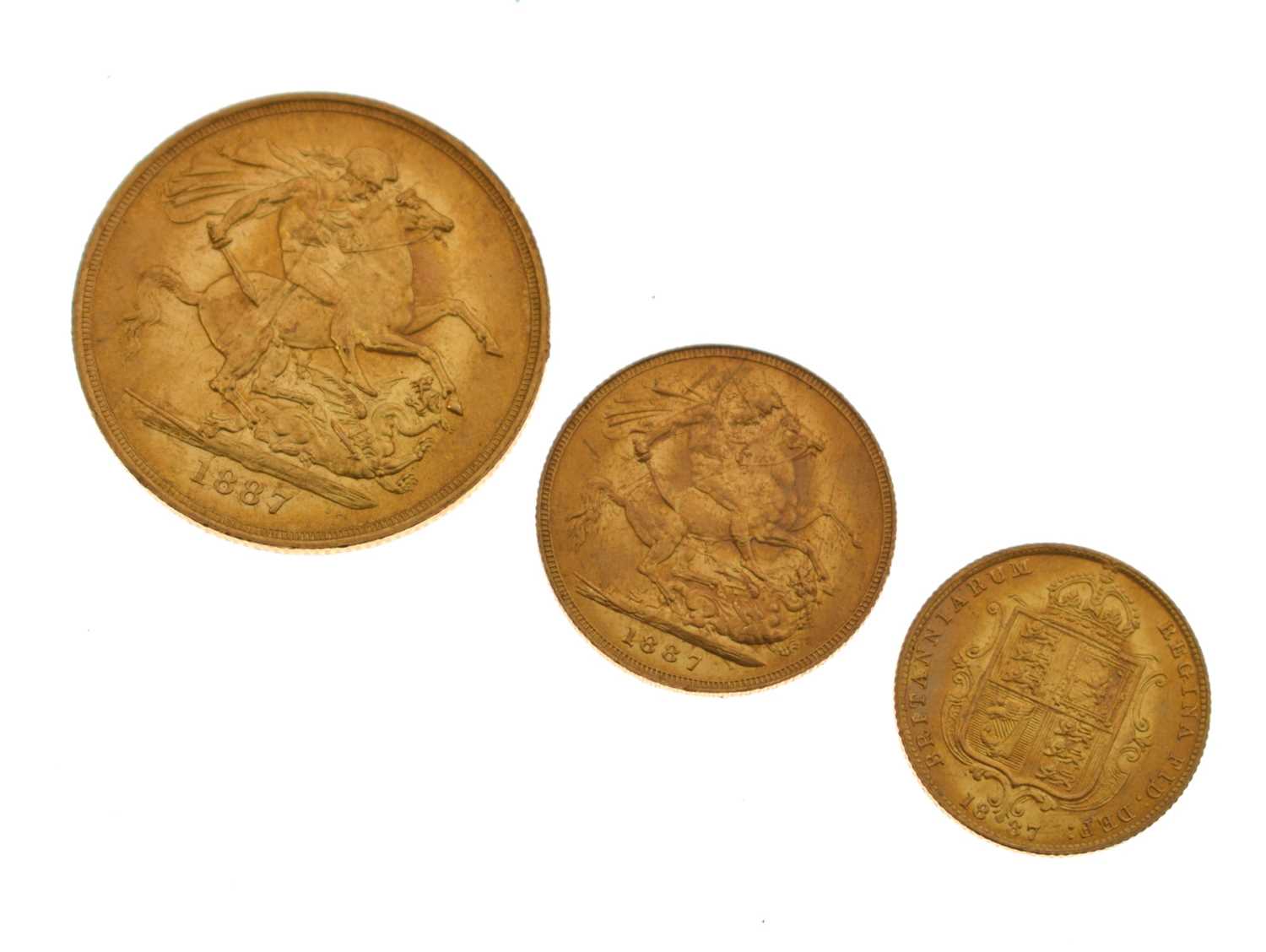 Lot 174 - Queen Victoria 1887 (Golden Jubilee year)