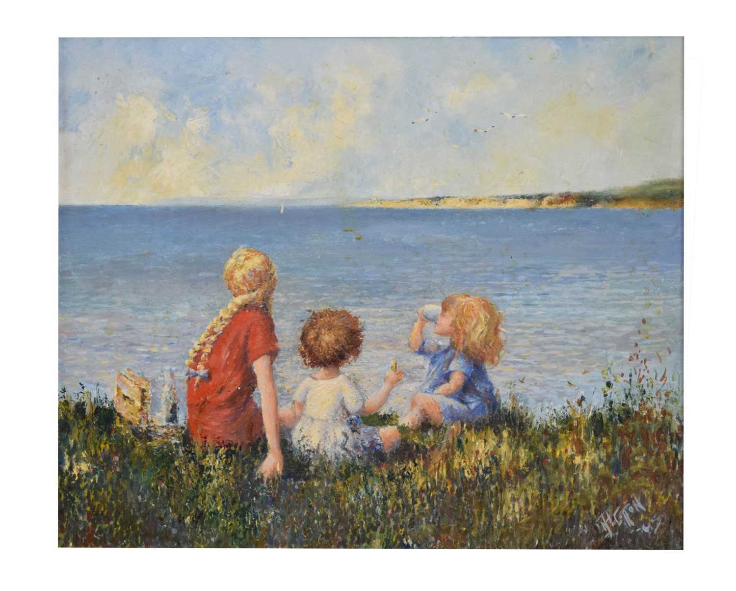 Lot 628 - Nick Cotton (modern) - Oil on canvas