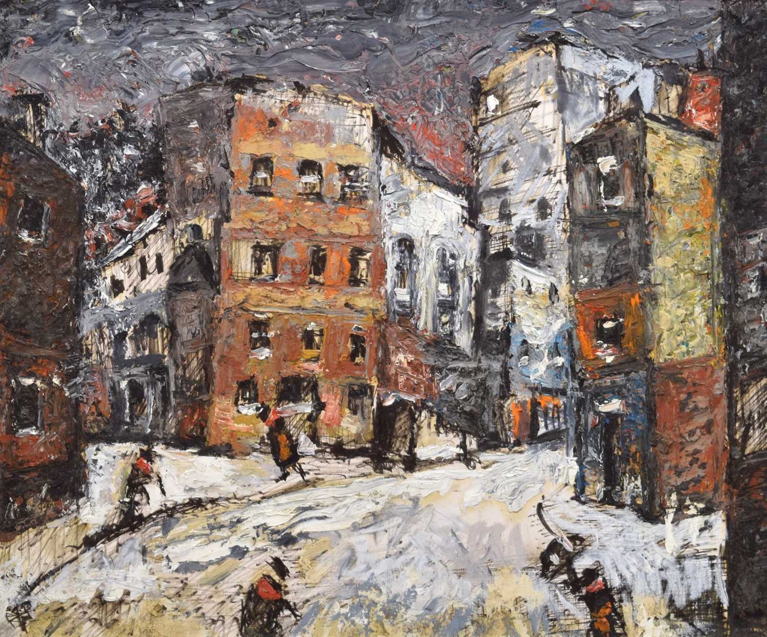 Barrington Tabb (British, 1934-2022) - Oil on board