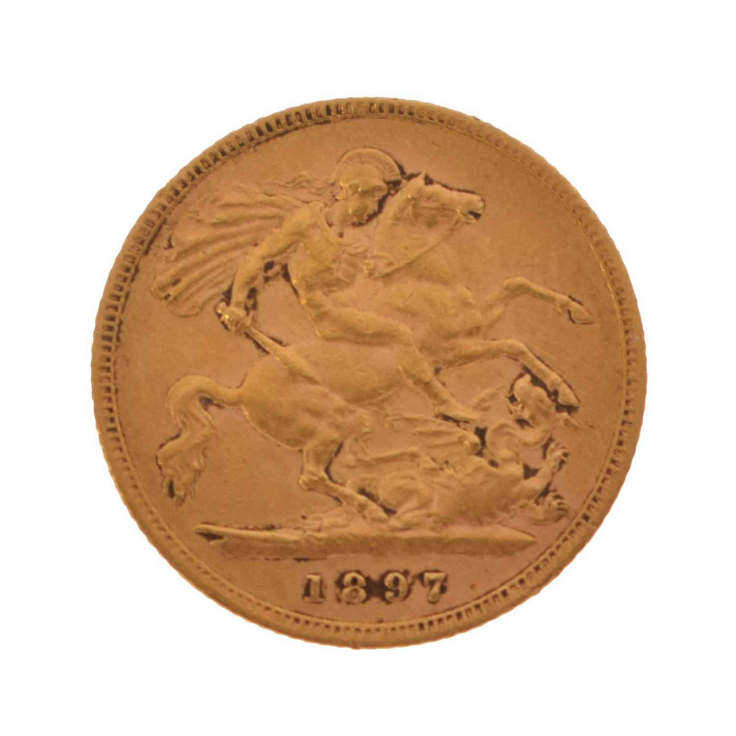 Lot 227 - Queen Victoria half sovereign, 1897