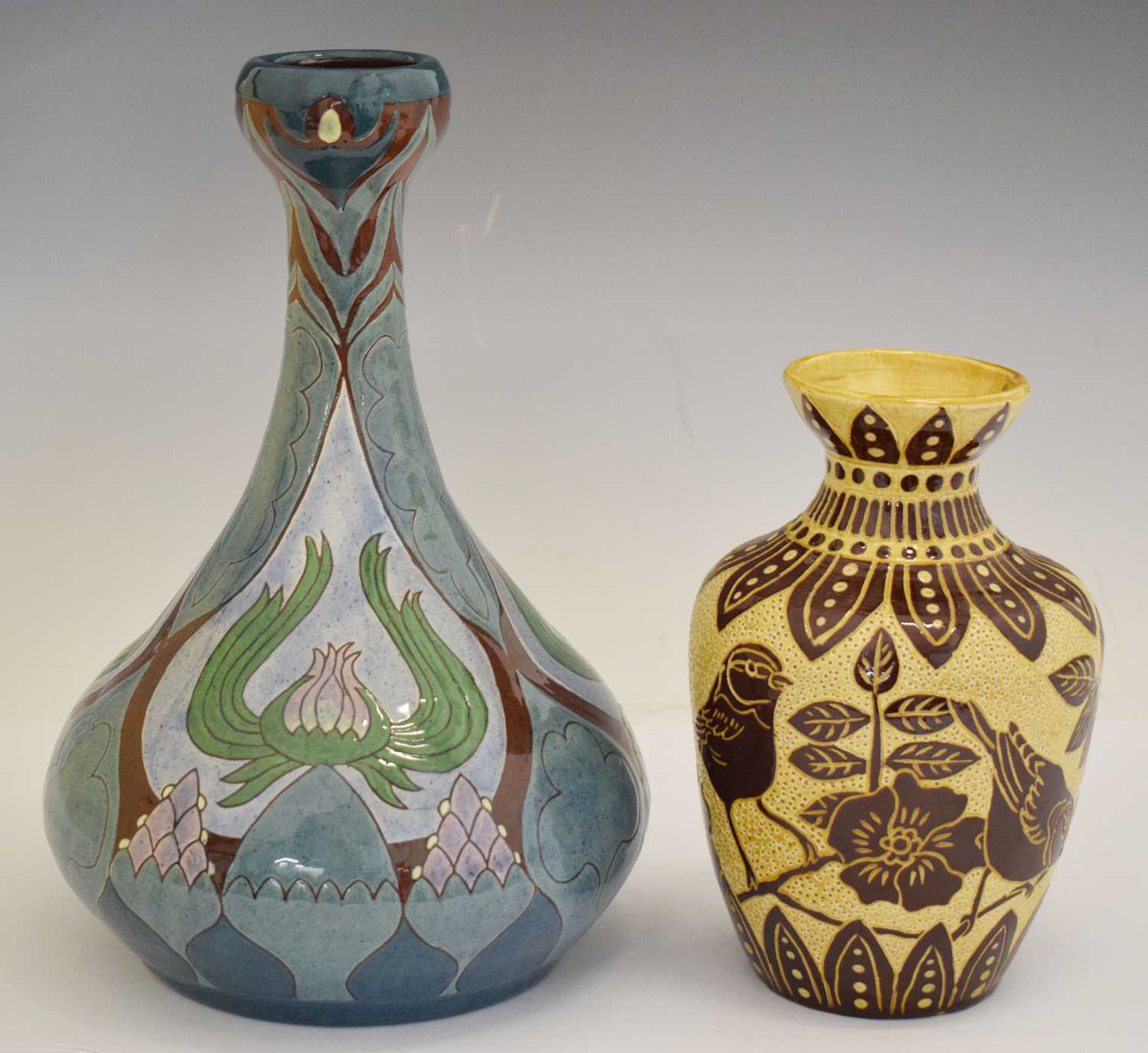 Lot 465 - Kevin Walker (Fortcustard Pottery) - Two