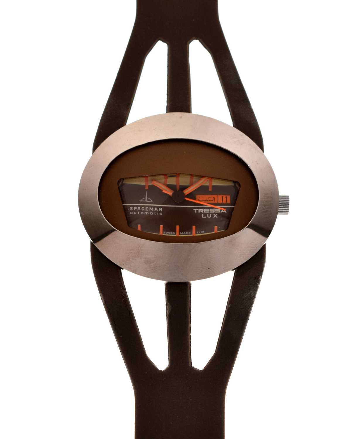 Lot 229 - Spaceman - 1970s Tressa Lux chrome and