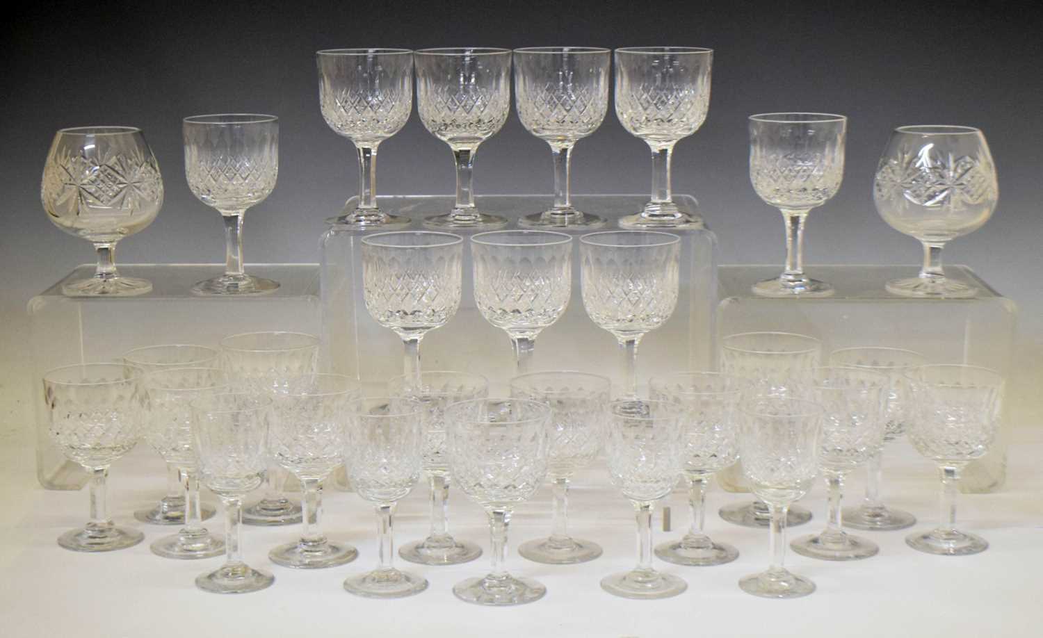 Lot 383 - Suite of Thomas Webb glassware