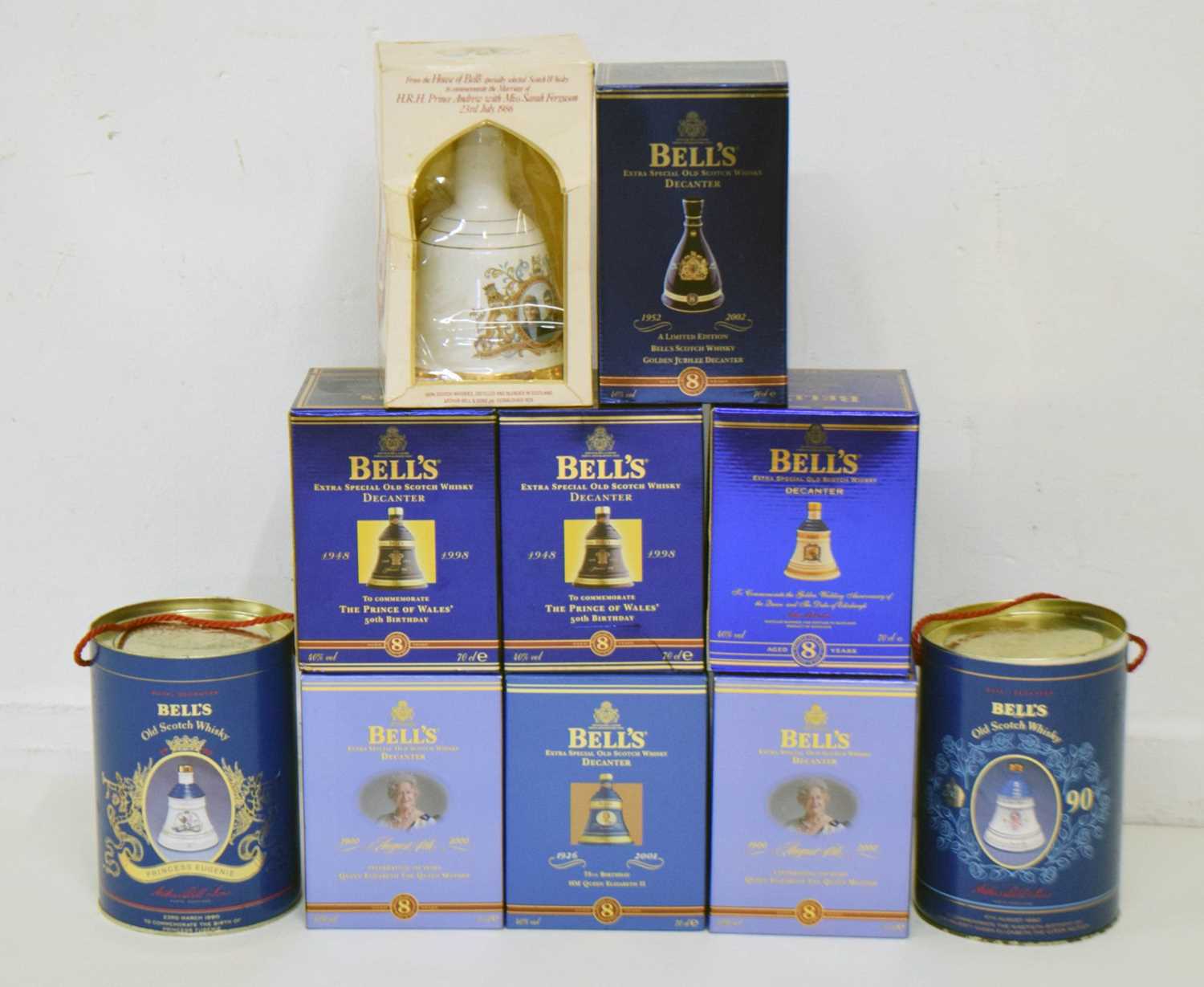 Lot 403 - Collection of ten Arthur Bell & Sons Bell's
