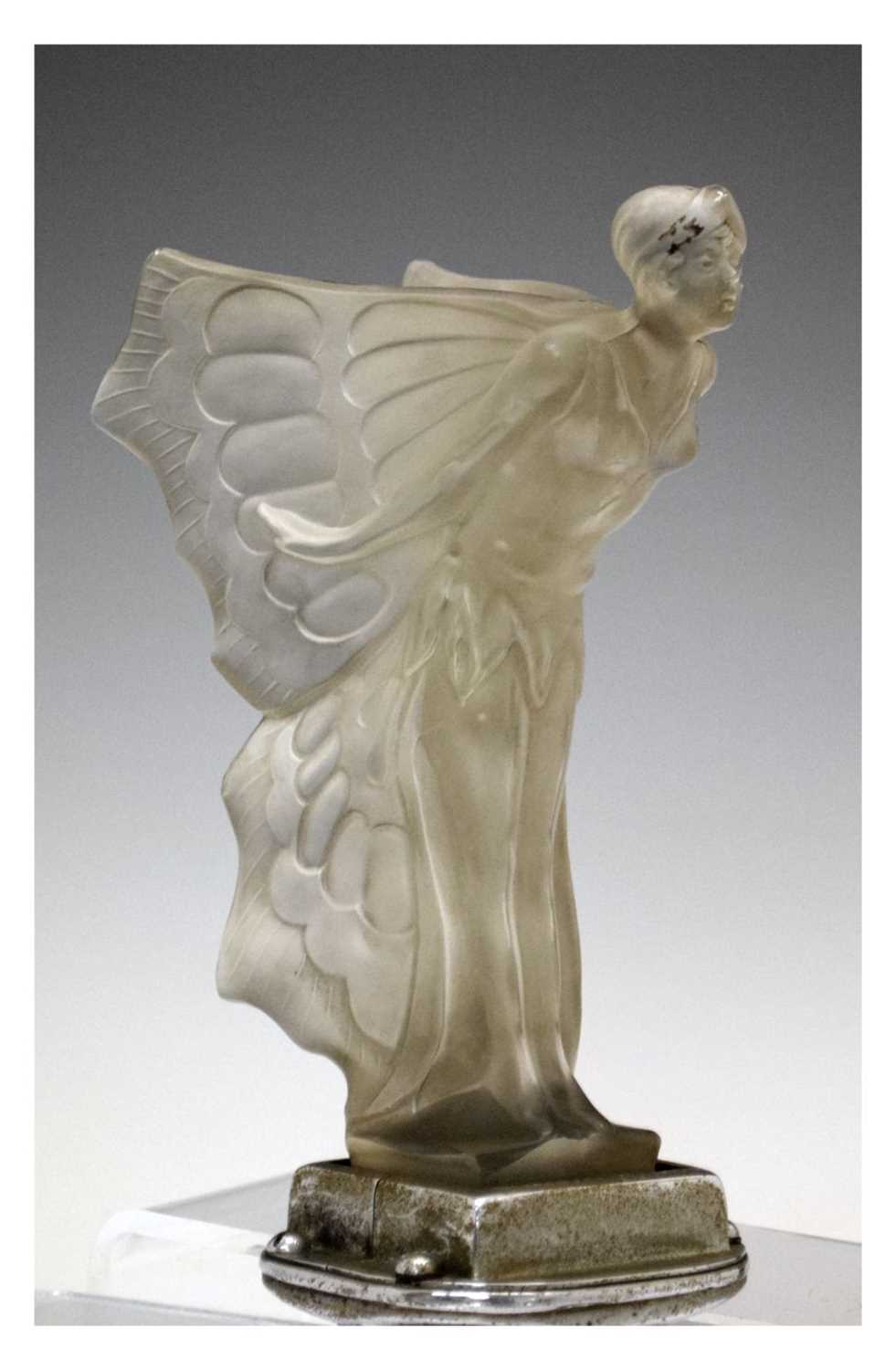 Lot 444 - Red Ashay 'Butterfly Girl' car mascot