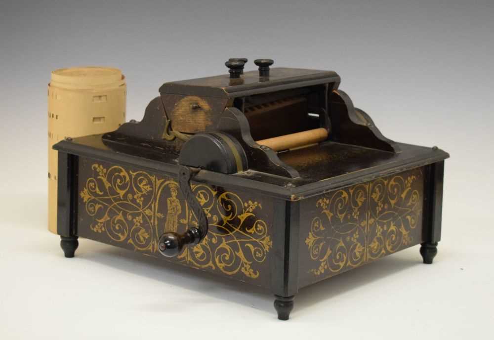 Lot 281 - Late 19th century Orchestral Organette, J.