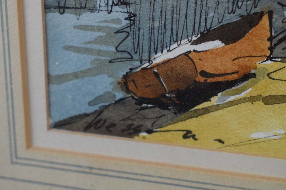 Lot 359 - Edward Wesson, RI, (1910-1983) - Watercolour