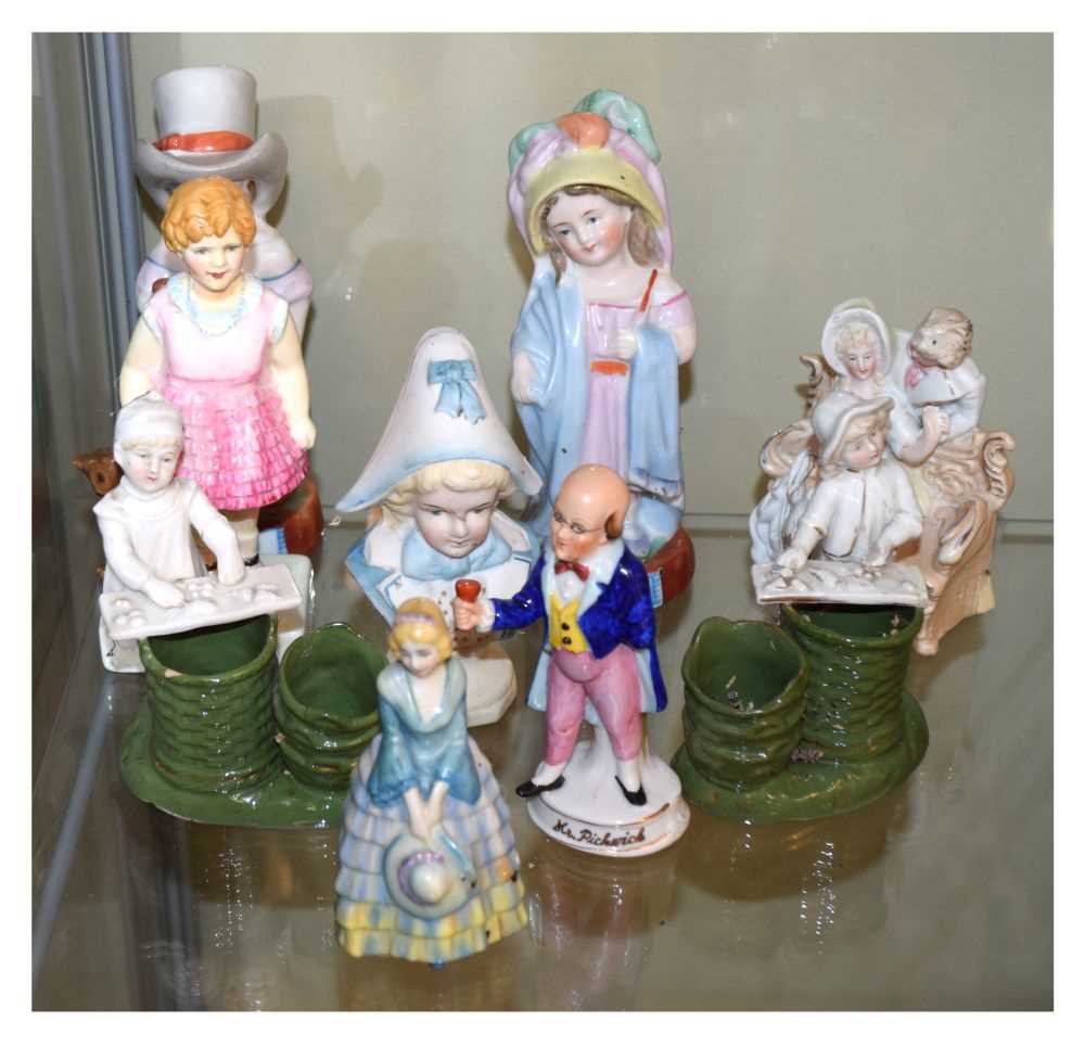 Lot 389 - Group of assorted ceramic figures