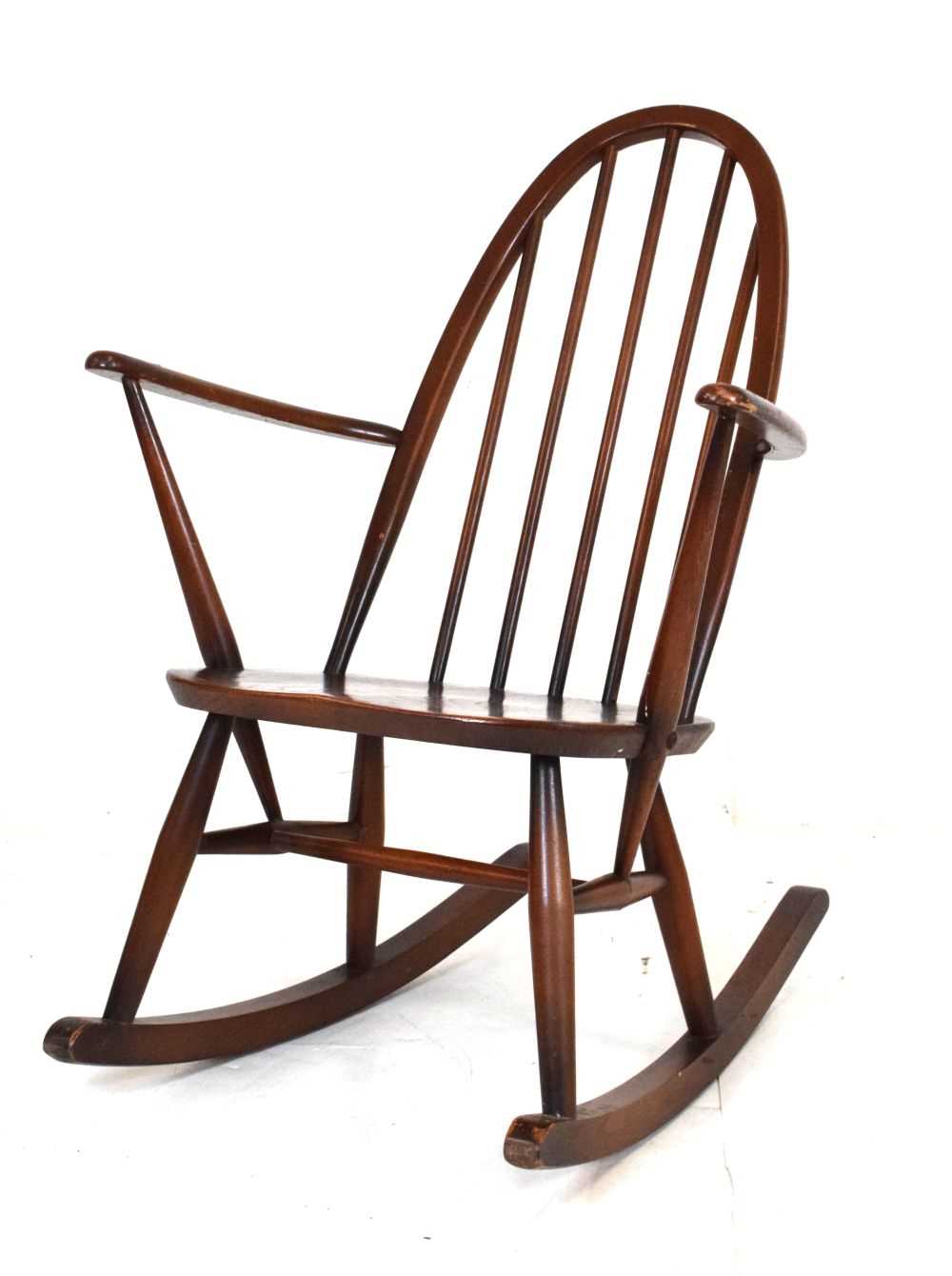 Lot 615 - Ercol Windsor rocking chair